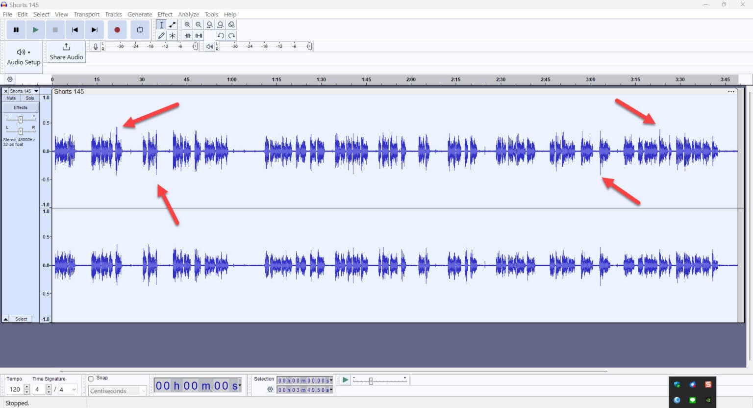 Audio Processing for Voice-overs in Audacity