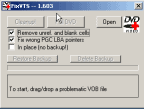 Using FixVTS to Repair Invalid DVD File or Navigation Structure