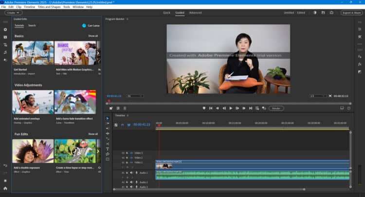 Adobe Premiere Elements Review and Overview